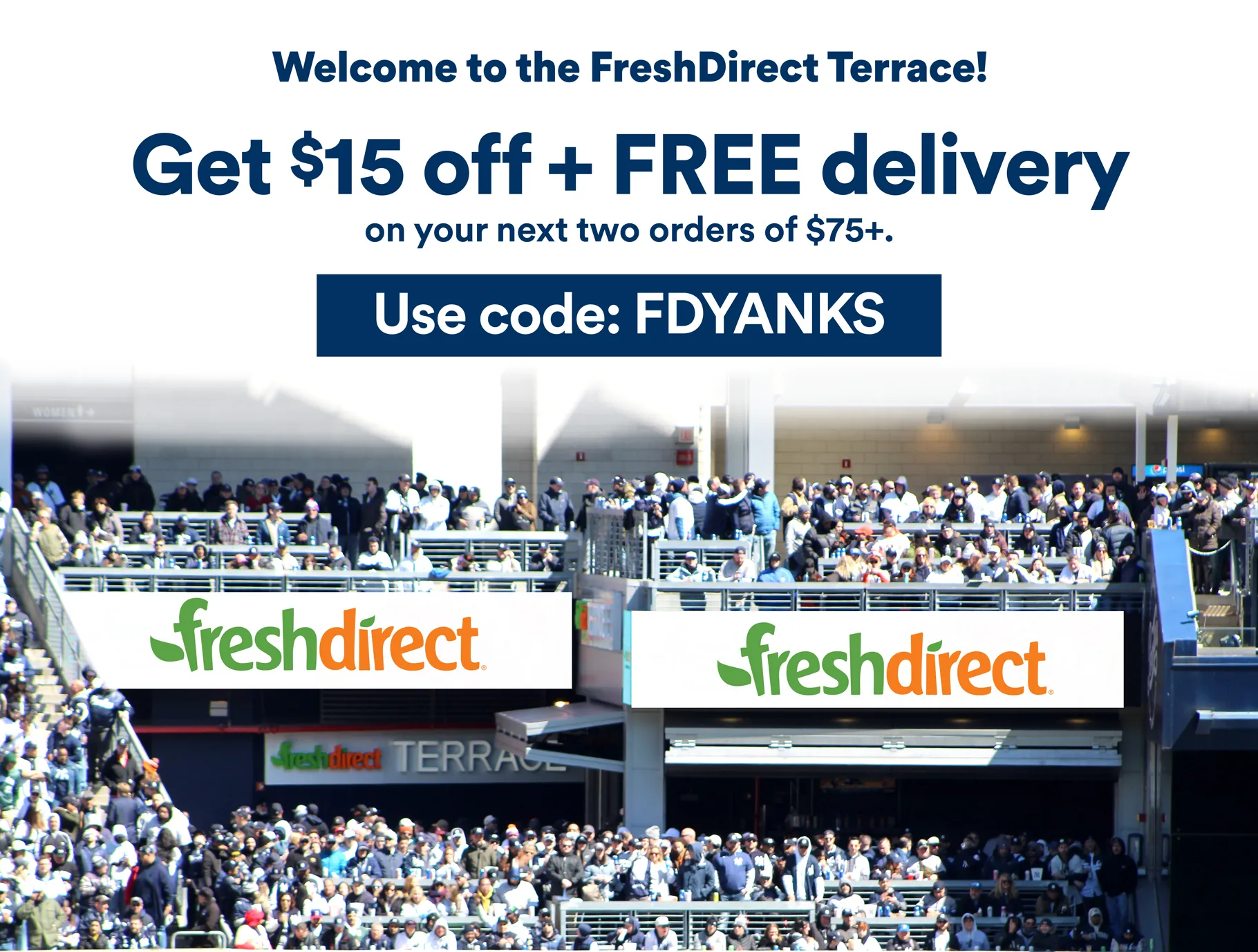 Welcome to the FreshDirect Terrace! | FreshDirect