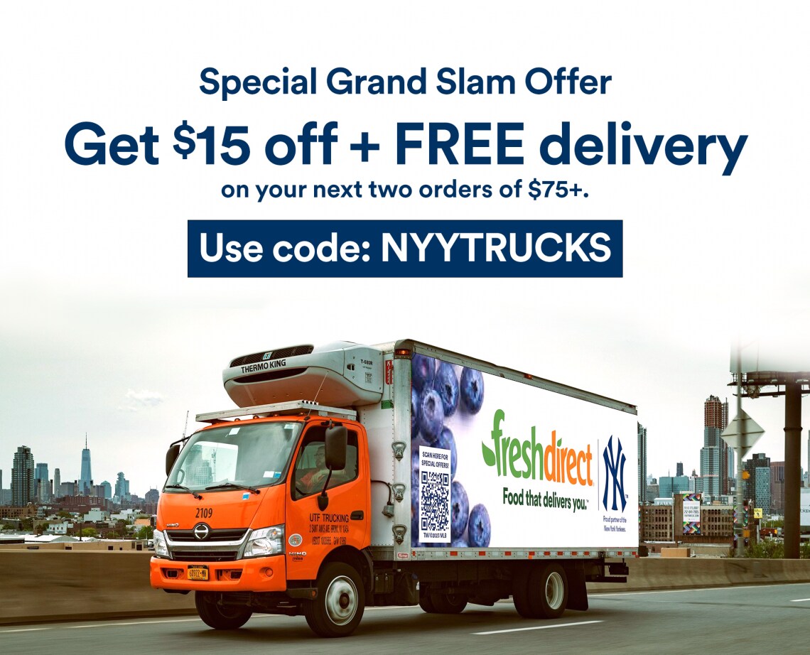 An Offer for FreshDirect Customers & Fans of the New York Yankees ...
