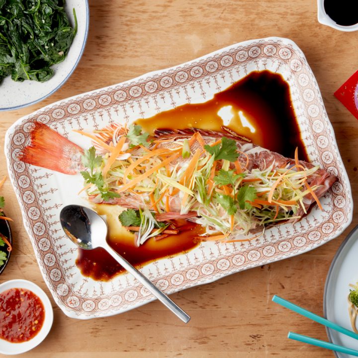 Cantonese-Style Fish with Ginger and Scallions – Sourced