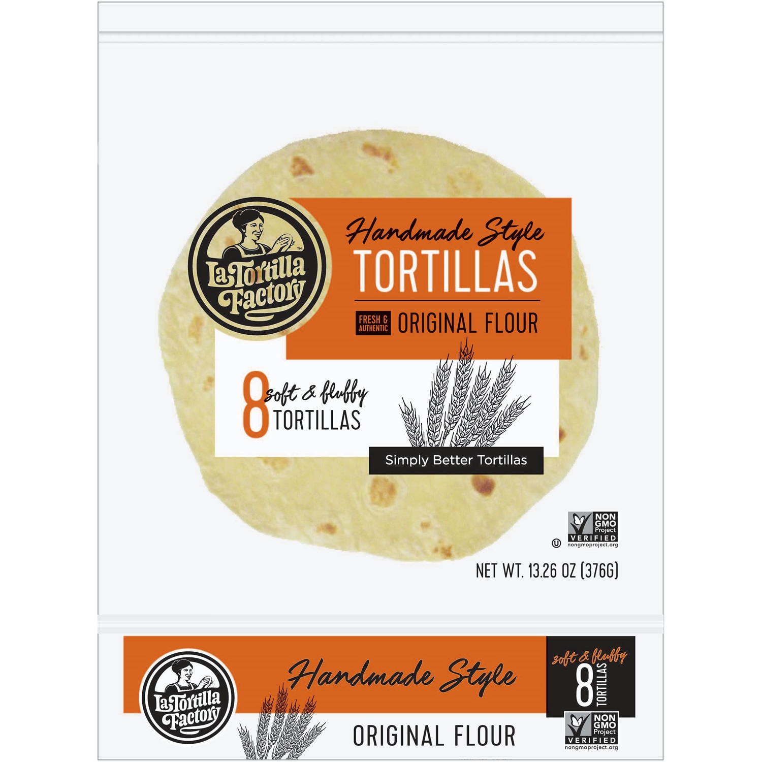 Order La Tortilla Factory Handmade Style Tortillas, Original Flour ...