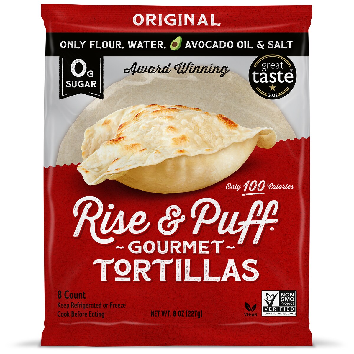 Order Rise & Puff Original Tortillas | Fast Delivery