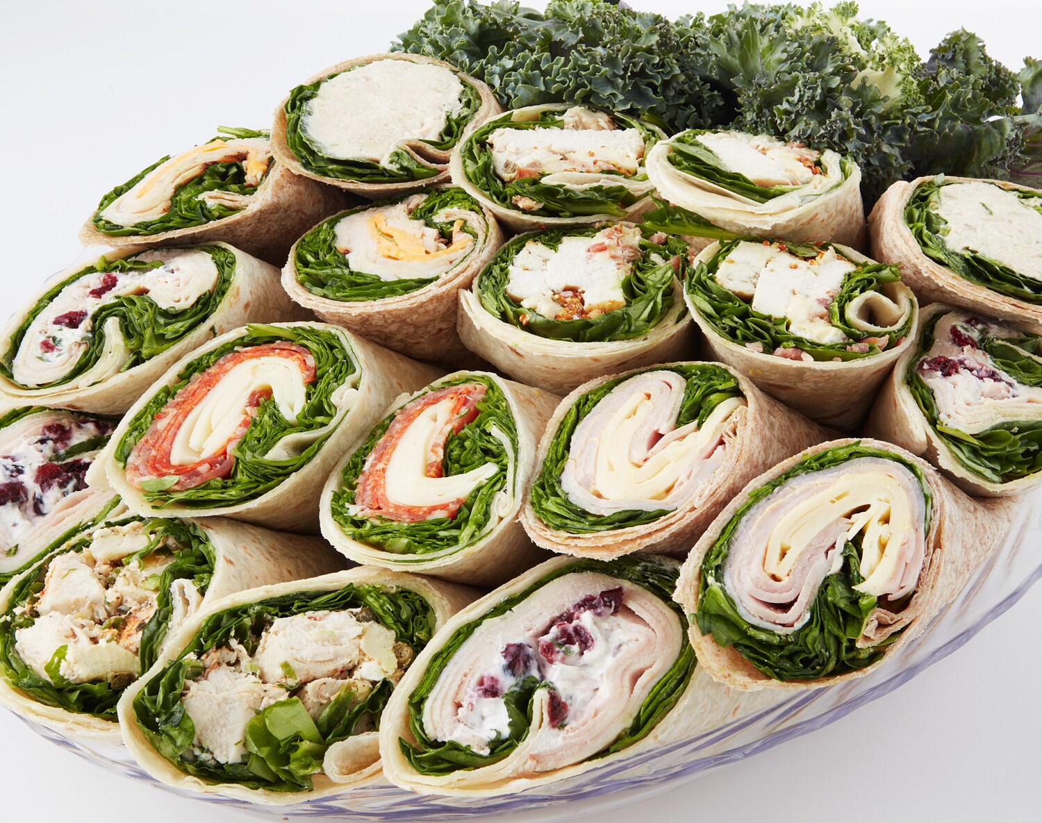 FreshDirect Assorted Wrap Platter, Large | FreshDirect
