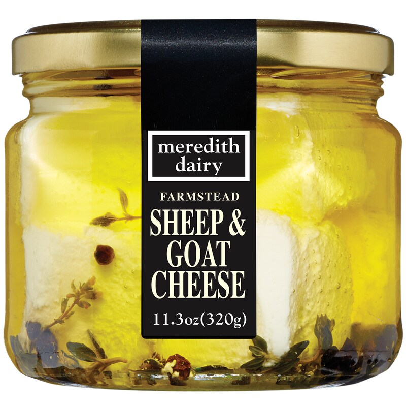 Order Meredith Dairy Marinated Sheep & Goat Cheese | Fast Delivery