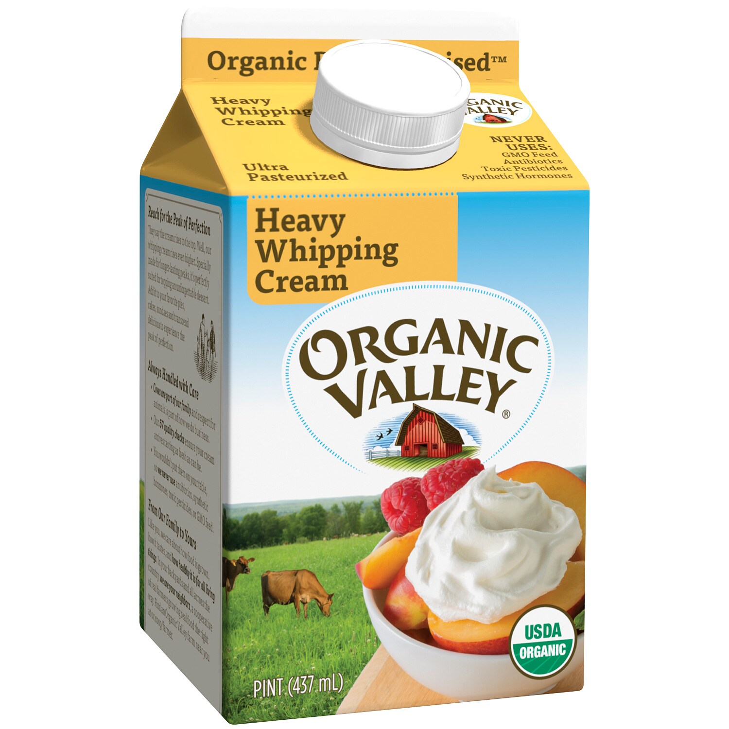Order Organic Valley Heavy Whipping Cream | Fast Delivery