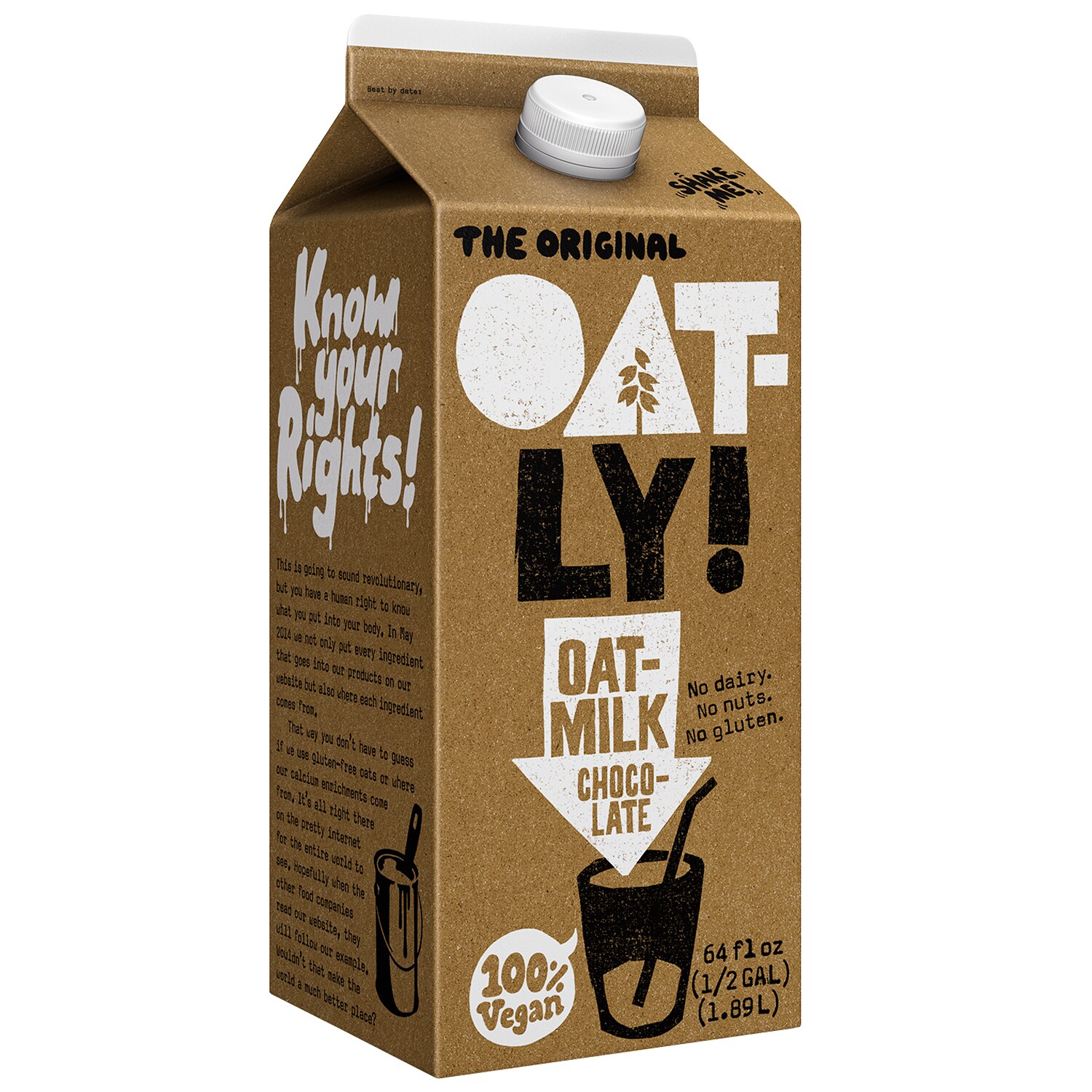 Order Oatly Oatmilk, Chocolate, Carton | Fast Delivery