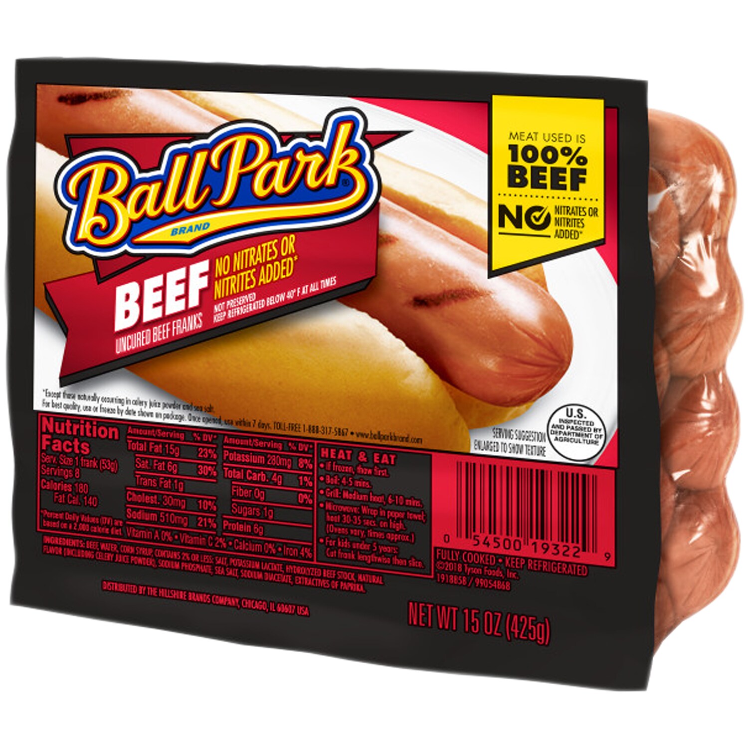 Order Ball Park Beef Franks | Fast Delivery