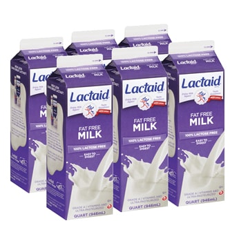 Order Lactaid 100% Lactose-Free Fat Free Milk, Carton | Fast Delivery