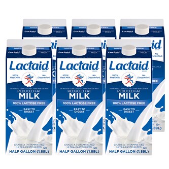 Order Lactaid 100% Lactose-Free 2% Reduced Fat Milk, Carton | Fast Delivery