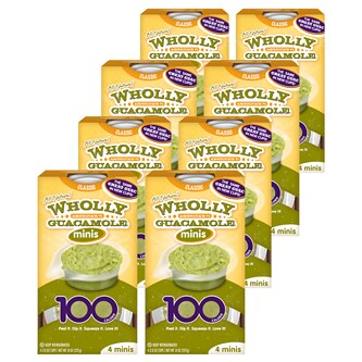Wholly Guacamole Classic Snack Packs, 2oz, 4ct | FreshDirect