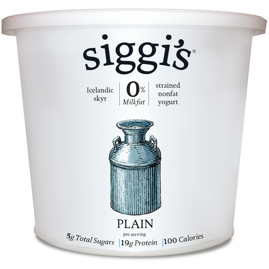 Siggi's Skyr Icelandic-Style Yogurt, Plain 24oz | FreshDirect