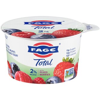 Fage TOTAL 5% Greek Yogurt, Plain, 5.3oz | FreshDirect