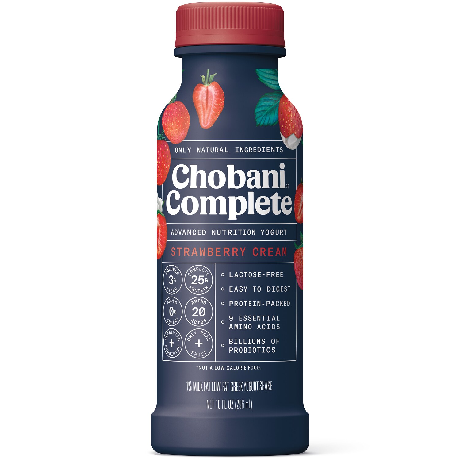Chobani Complete Yogurt Drink, Strawberry Cream | FreshDirect