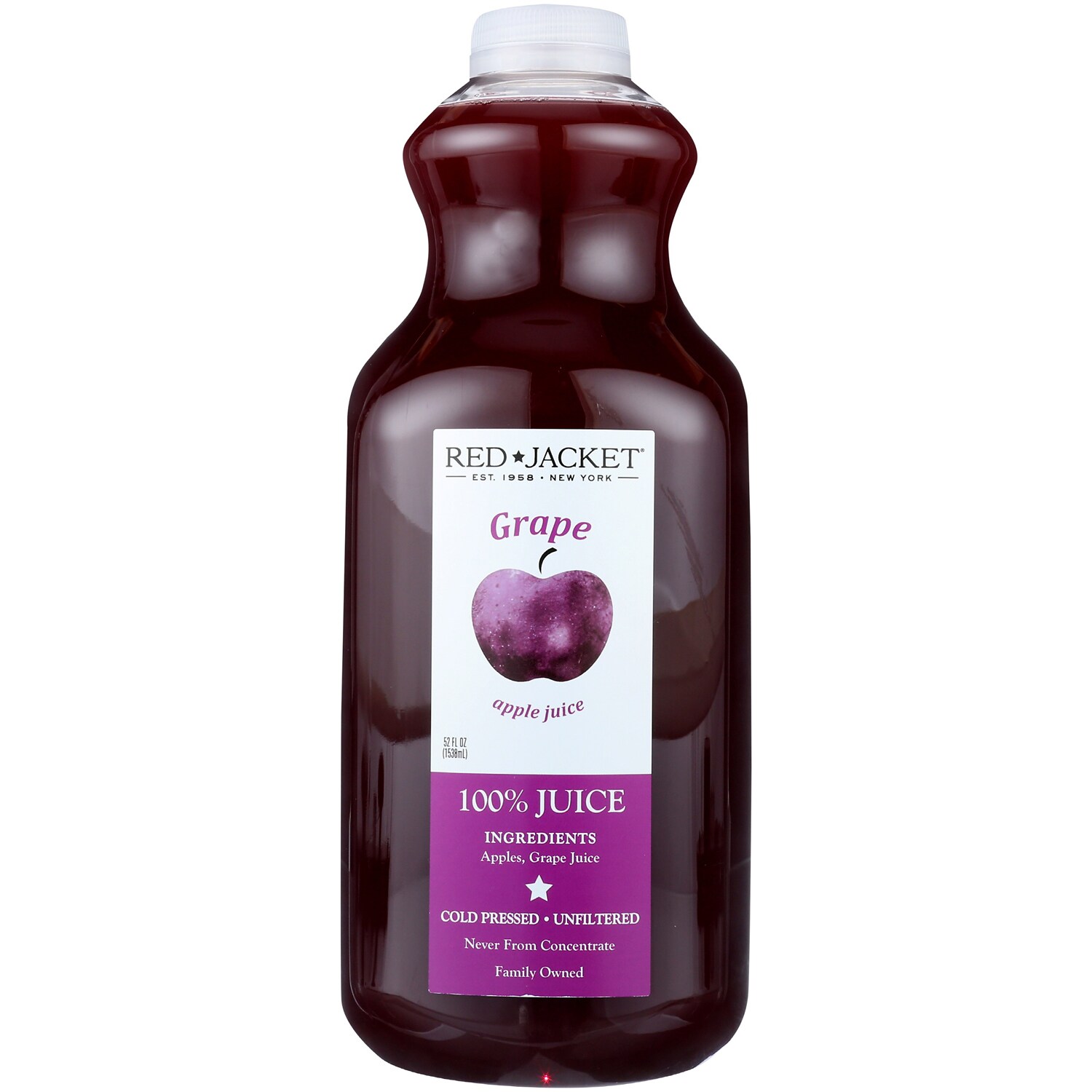 Red Jacket Orchards Grape Apple Juice, 52oz | FreshDirect
