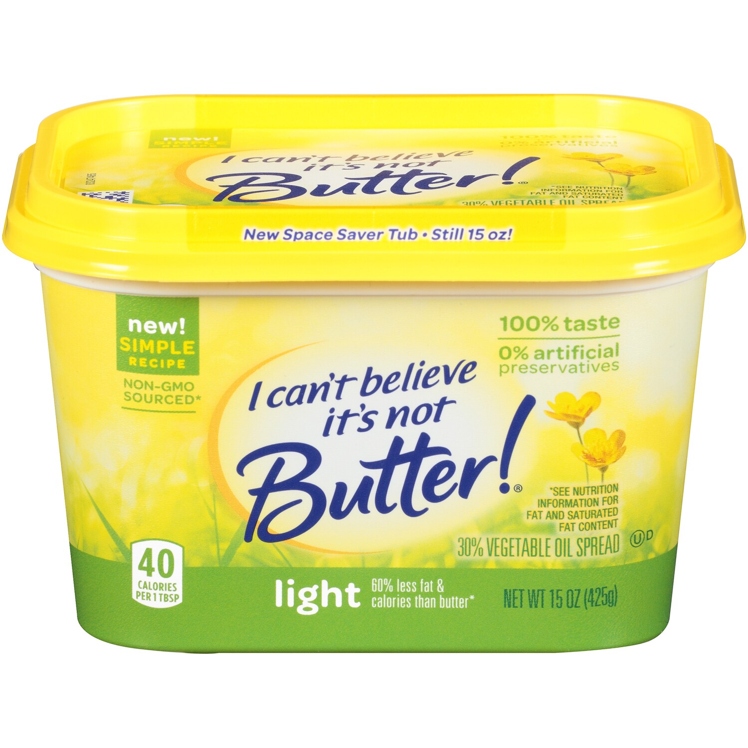 Order I Can't Believe It's Not Butter Light Vegetable Oil Spread | Fast ...