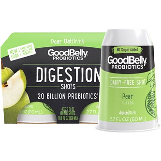 GoodBelly Probiotics Shots, Mango | FreshDirect