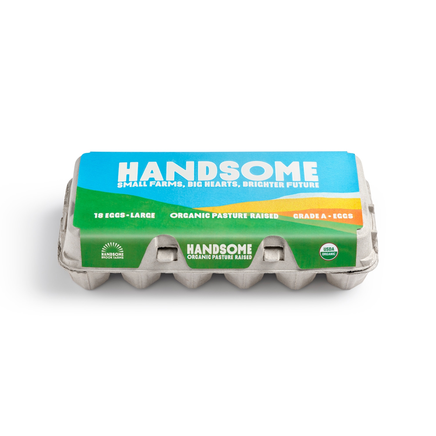 Handsome Brook Farm Pasture-Raised Large Eggs | FreshDirect