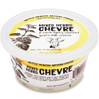 Nettle Meadow Chevre, Mixed Herbs