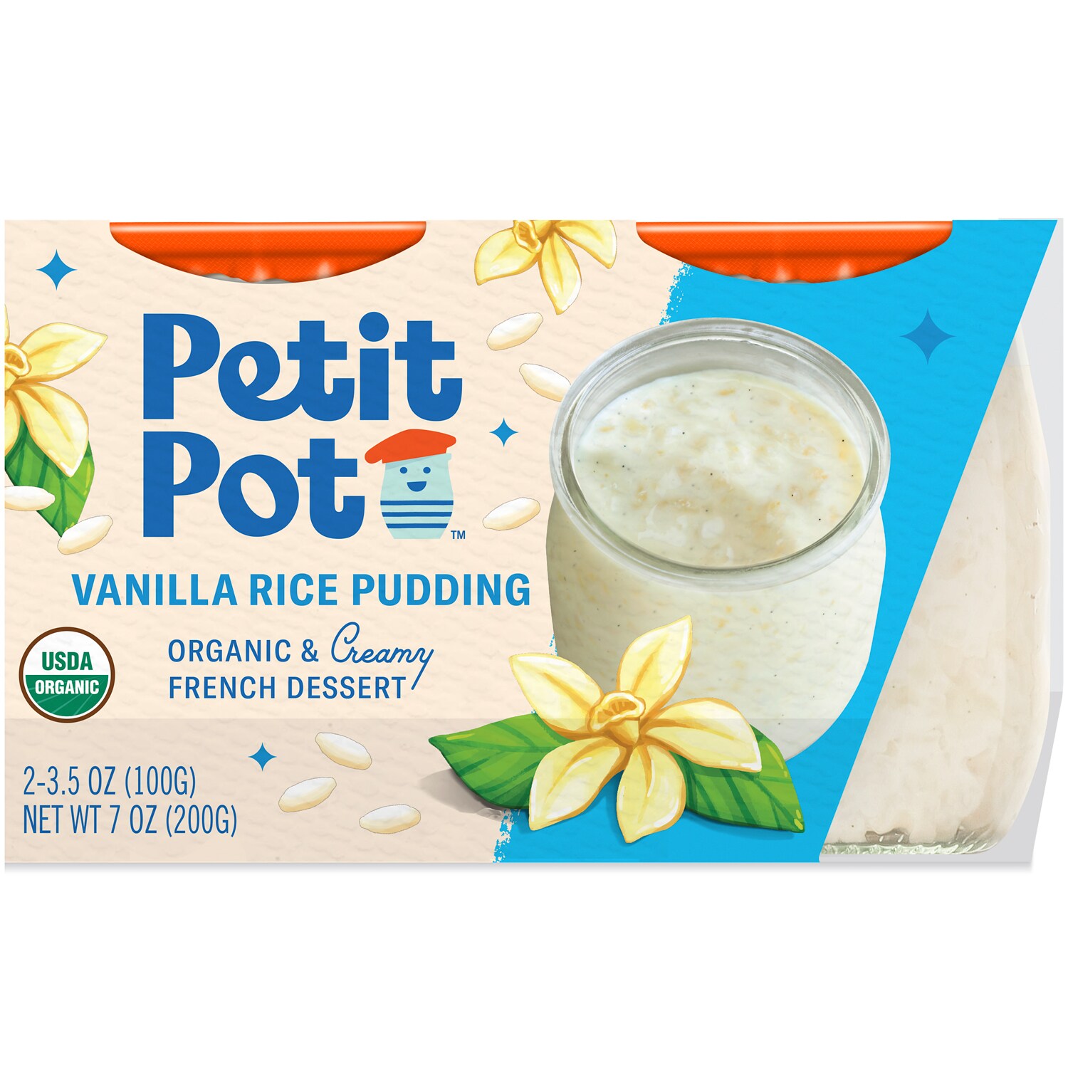 Petit Pot Organic Rice Pudding | FreshDirect