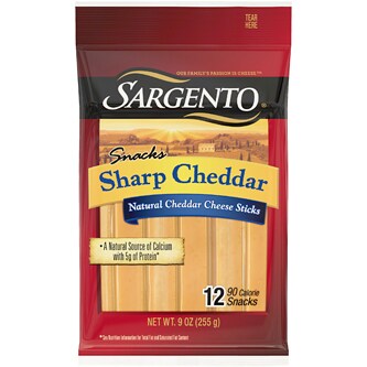Sargento Sliced Sharp Cheddar Cheese | FreshDirect
