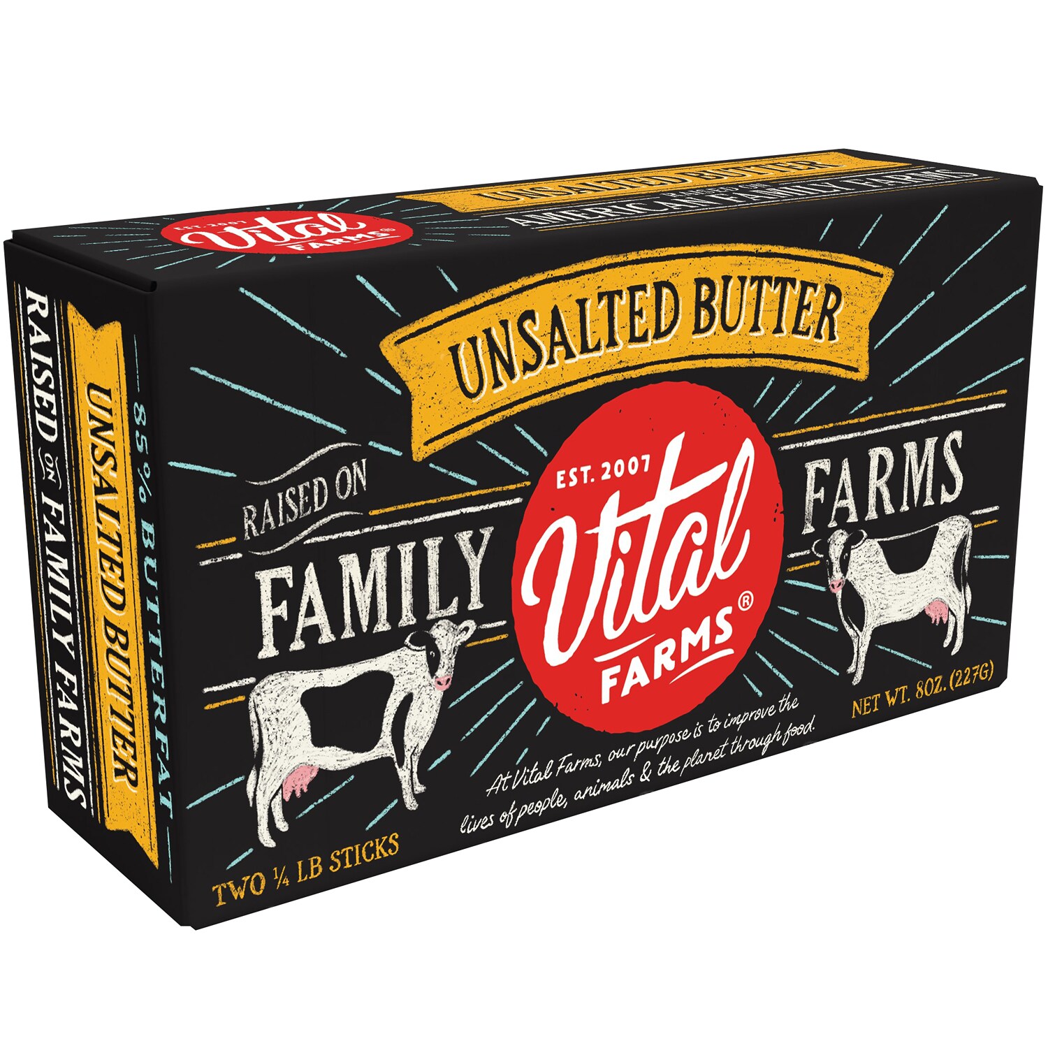 Vital Farms Butter, Unsalted | FreshDirect