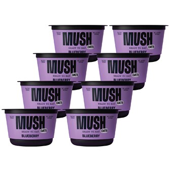 Mush Ready-to-Eat Oats, Wild Blueberry | FreshDirect