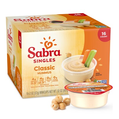 Order Sabra Hummus Singles, Classic, Case | Fast Delivery