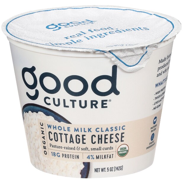 Good Culture Organic Cottage Cheese, Classic 5oz | FreshDirect