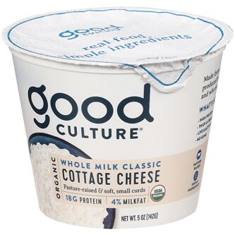 Good Culture Low-Fat Cottage Cheese, Classic, 16oz | FreshDirect
