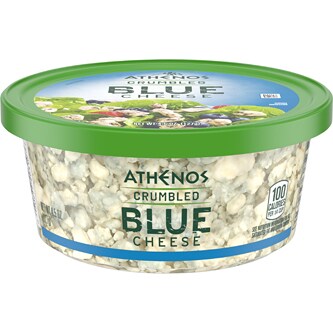 Athenos Crumbled Feta Cheese, Traditional 4oz | FreshDirect