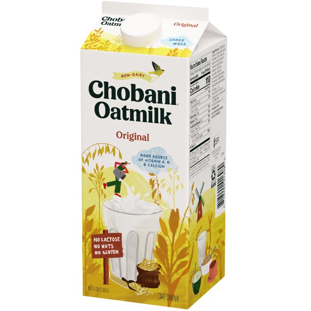 Chobani Oatmilk, Plain, Carton | FreshDirect