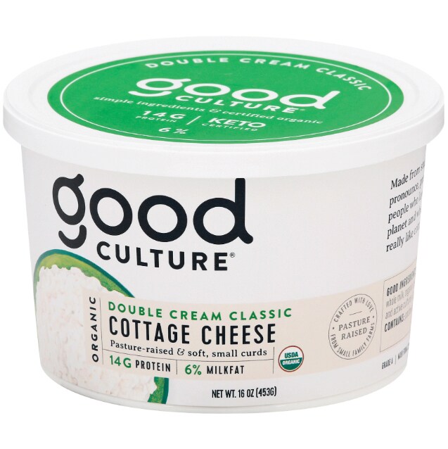 Good Culture Double Cream Cottage Cheese, Classic | FreshDirect