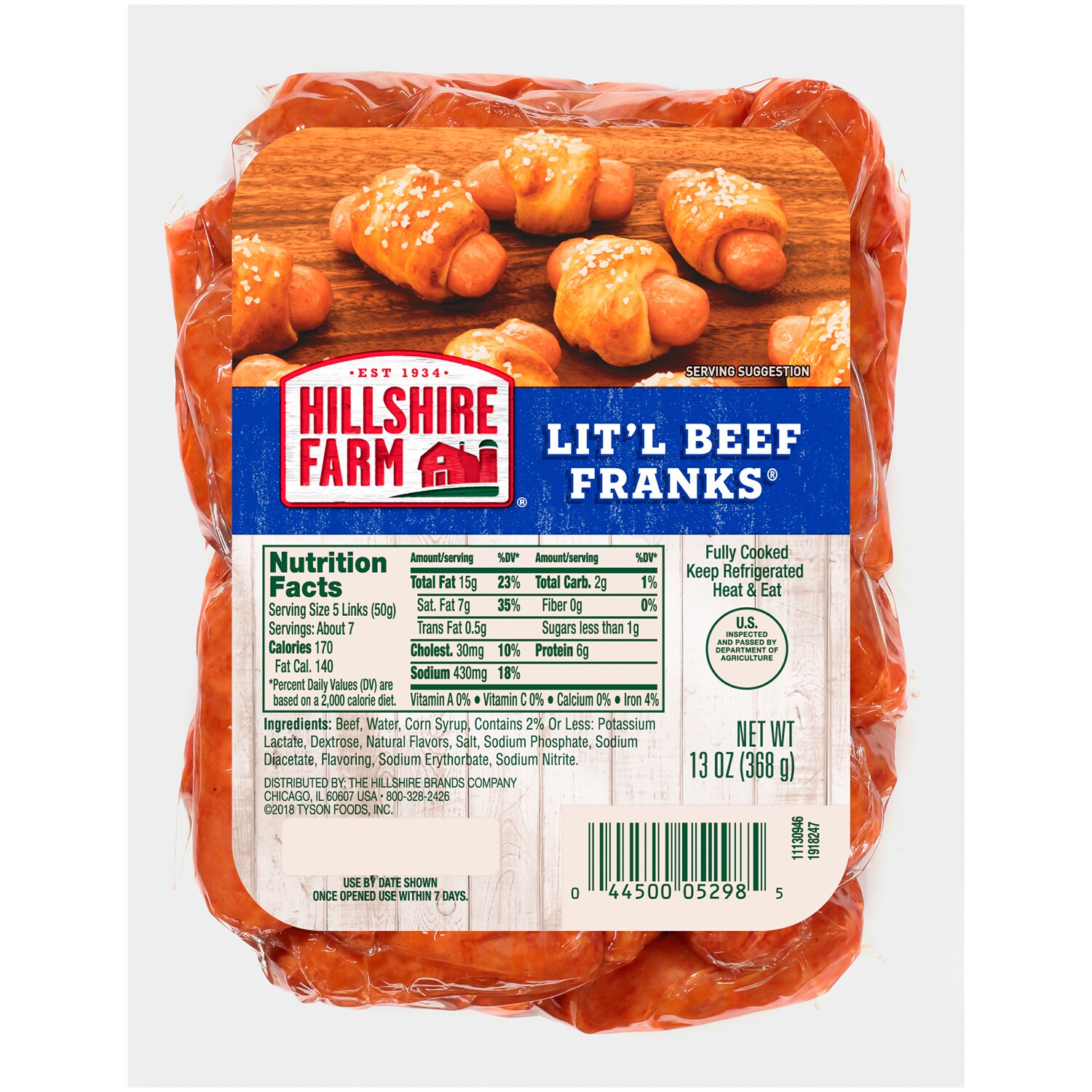 Hillshire Farm Lit'l Beef Franks | FreshDirect