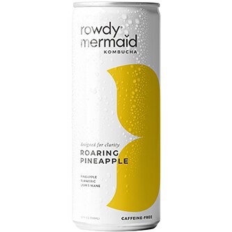 Rowdy Mermaid Organic Kombucha, Roaring Pineapple | FreshDirect