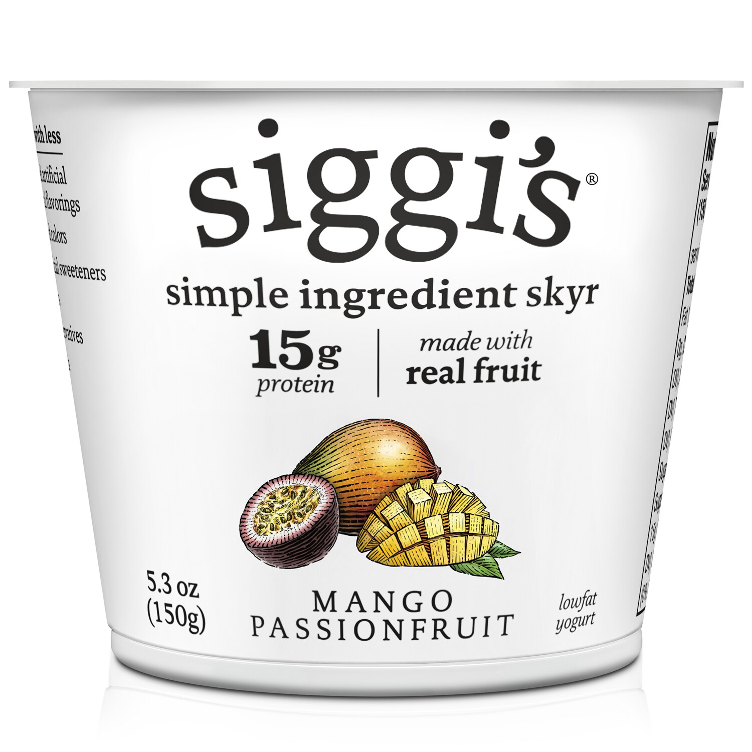 Siggi's Simple Ingredient Skyr, Mango Passion Fruit | FreshDirect