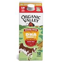 Order Organic Valley Ultra-Pasteurized Whole Milk, Carton | Fast Delivery