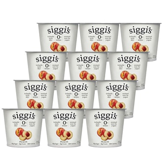 Order Siggi's Skyr Icelandic-Style Strained Non-Fat Yogurt, Peach ...