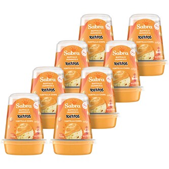 Sabra Snackers, Buffalo Hummus & Tostitos Tortilla Chips