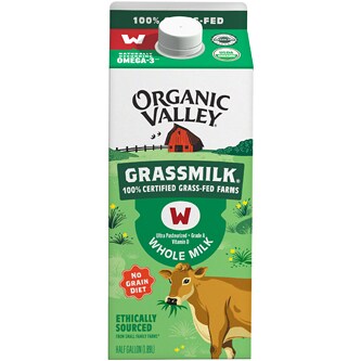 Organic Valley Organic Grassmilk Half & Half, Pint | FreshDirect