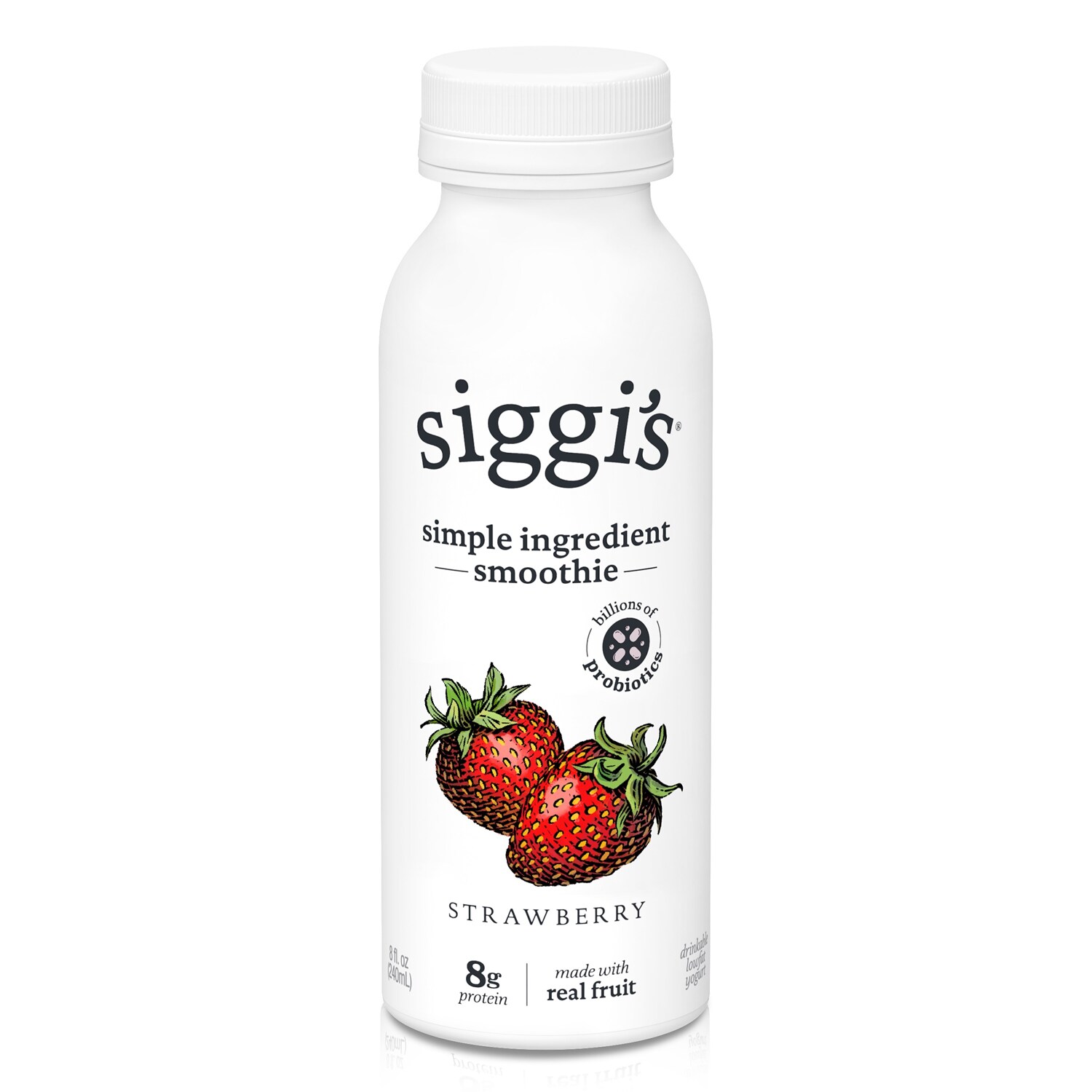 Siggi's Filmjölk Drinkable Yogurt, Strawberry 8oz | FreshDirect