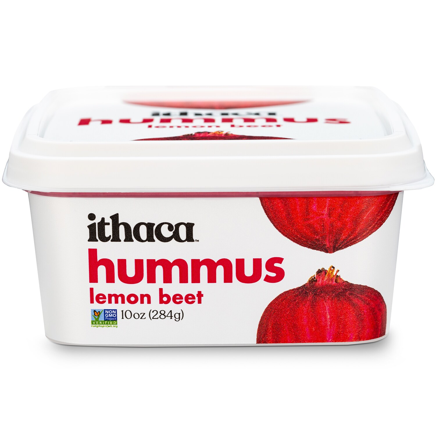 Ithaca Hummus, Lemon Beet | FreshDirect