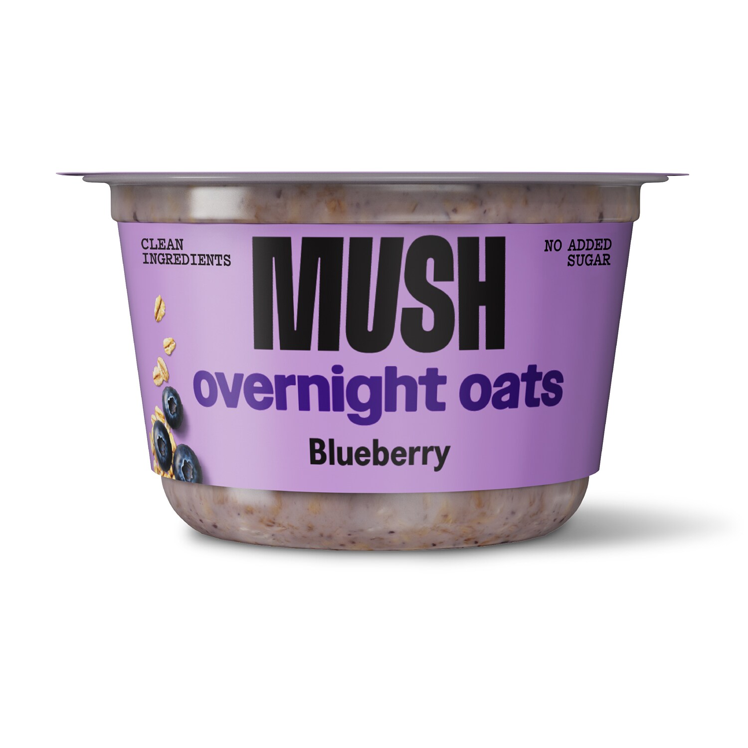 Mush Ready-to-Eat Oats, Wild Blueberry | FreshDirect