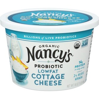 Order Nancy's Organic Probiotic Cottage Cheese, Low Fat | Fast Delivery