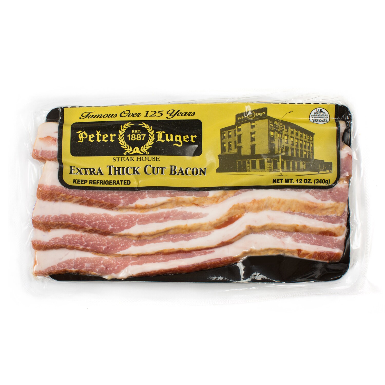 Order Peter Luger Steak House Extra Thick Cut Bacon | Fast Delivery