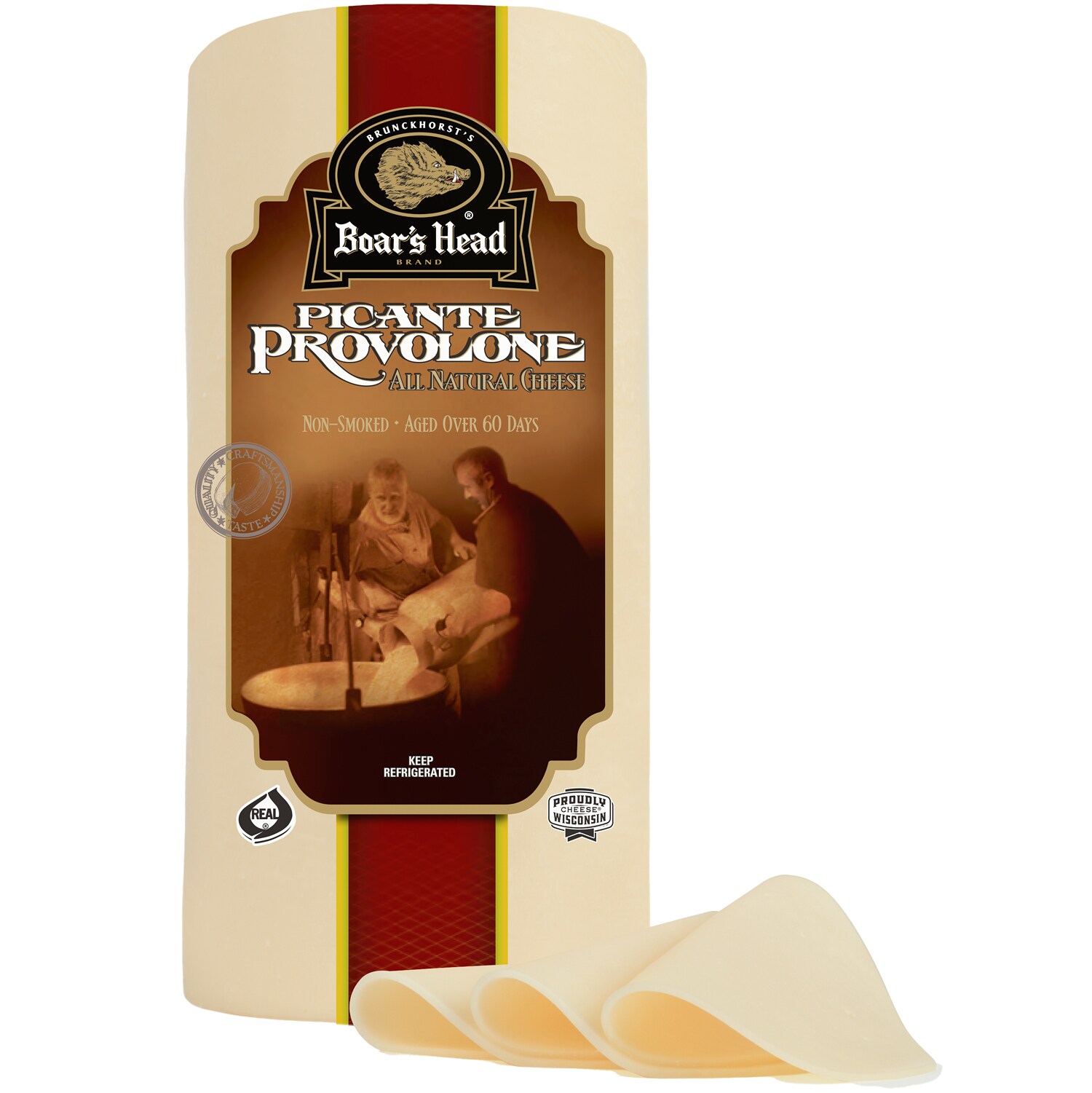 Order Boar's Head All Natural Picante Sharp Provolone Cheese | Fast ...