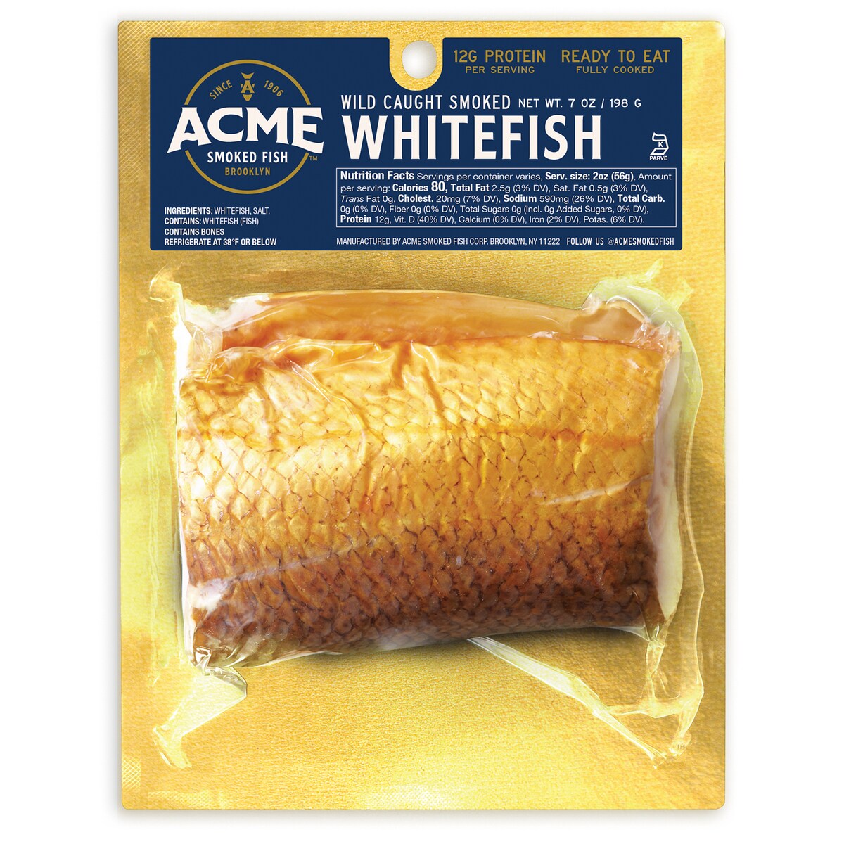 Acme Wild Caught Smoked Whitefish | FreshDirect