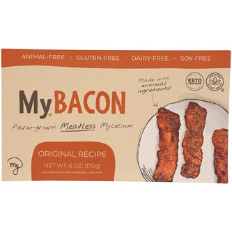 Order MyBACON Meatless Mycelium Bacon, Original Recipe | Fast Delivery