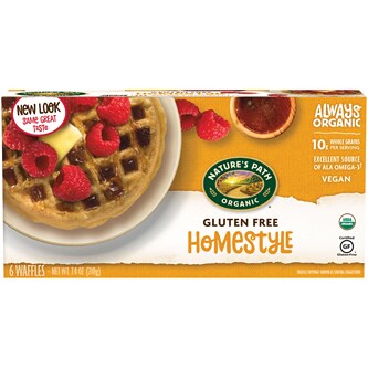 Order Nature's Path Gluten-Free Buckwheat Waffles, Wildberry | Fast ...