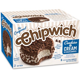 Order Chipwich Ice Cream Cookie Sandwiches, Vanilla Chocolate Chip ...