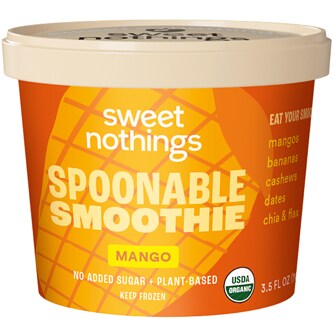 Order Sweet Nothings Organic Spoonable Smoothie Cup, Strawberry, Frozen ...
