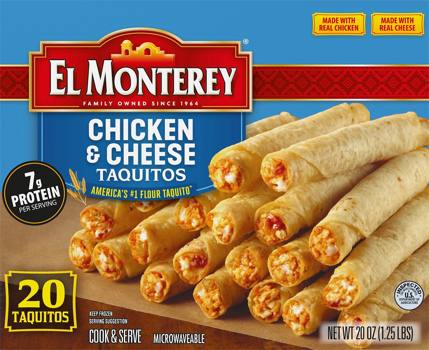 El Monterey Taquitos, Chicken & Cheese | FreshDirect